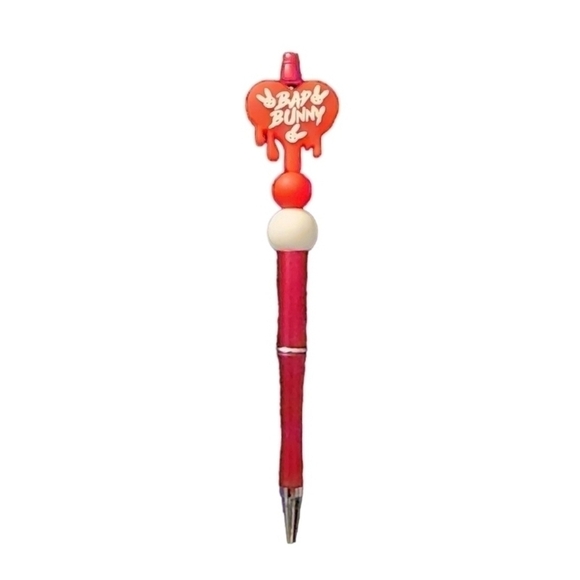 homemade | Office | New Bad Bunny Beaded Ink Pen | Poshmark